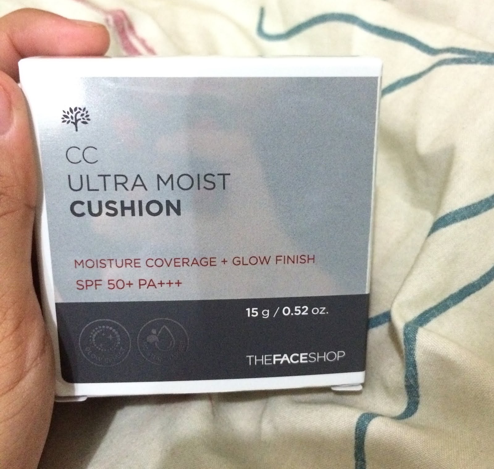 Face Shop's CC Ultra Moist Cushion Review - Dawn's Journal