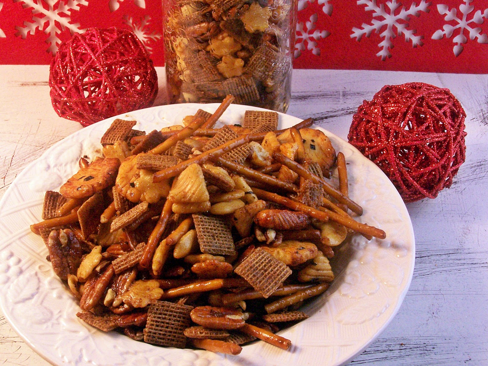 Slow Cooker Party Mix