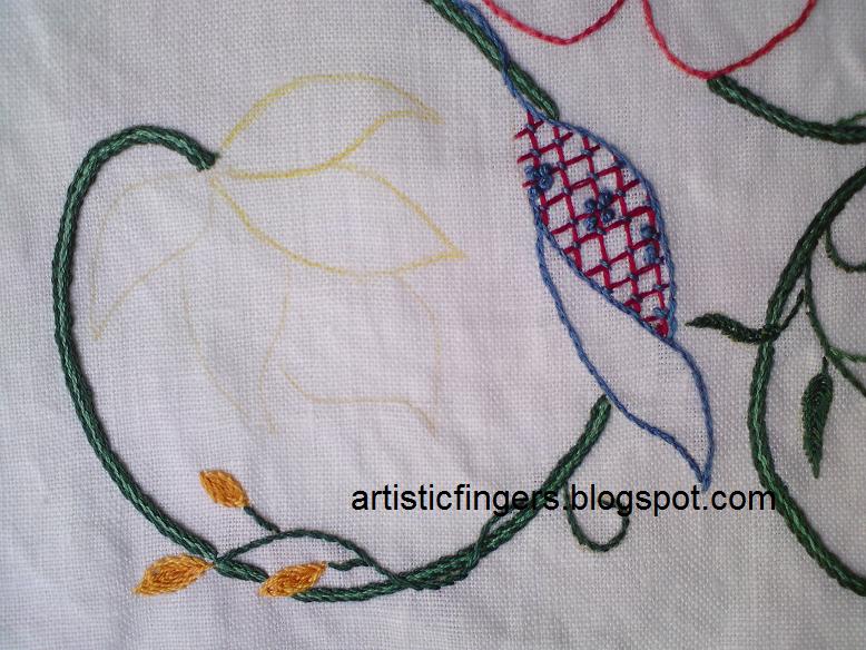 artisticfingers: New project - Surface embroidery