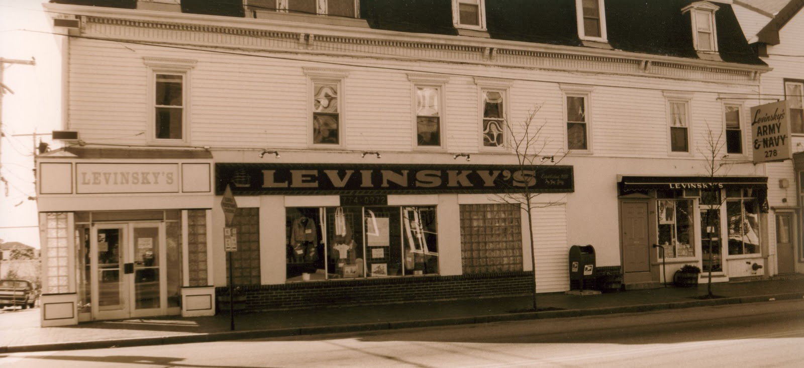 Portland Maine History 1786 To Present Blog: Levinsky's Congress Street ...