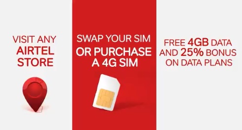 Airtel Fully Launches 4G Network In Nigeria Major Cities