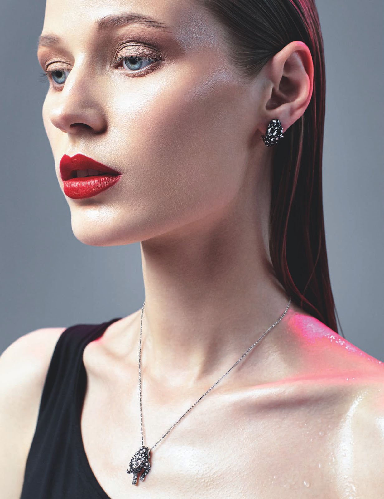 Iulia Stroe in Harper's Bazaar Romania July/August 2017 by Oltin Dogaru