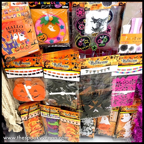 The Spooky Vegan: Halloween 2018 at Daiso Japan