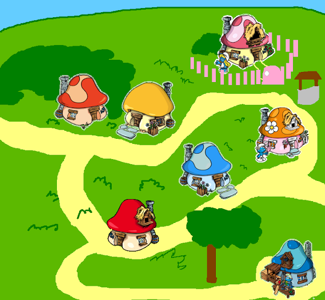 Vila do Smurfs!!!: