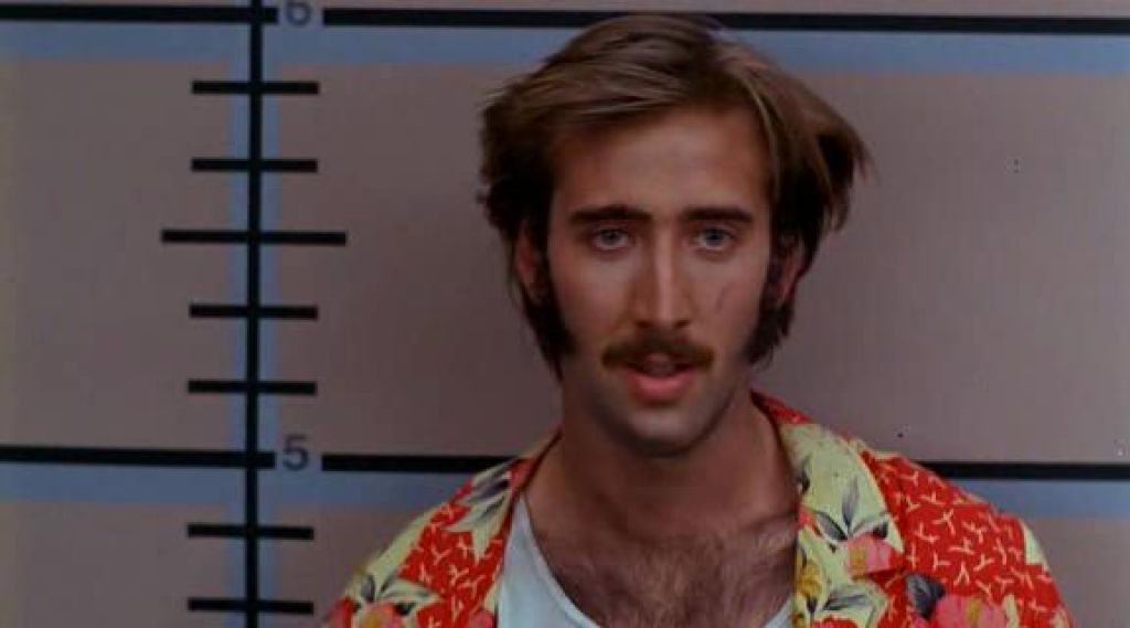 FilmFace: Raising Arizona (1987) Moustache Hero Nicholas Cage ...