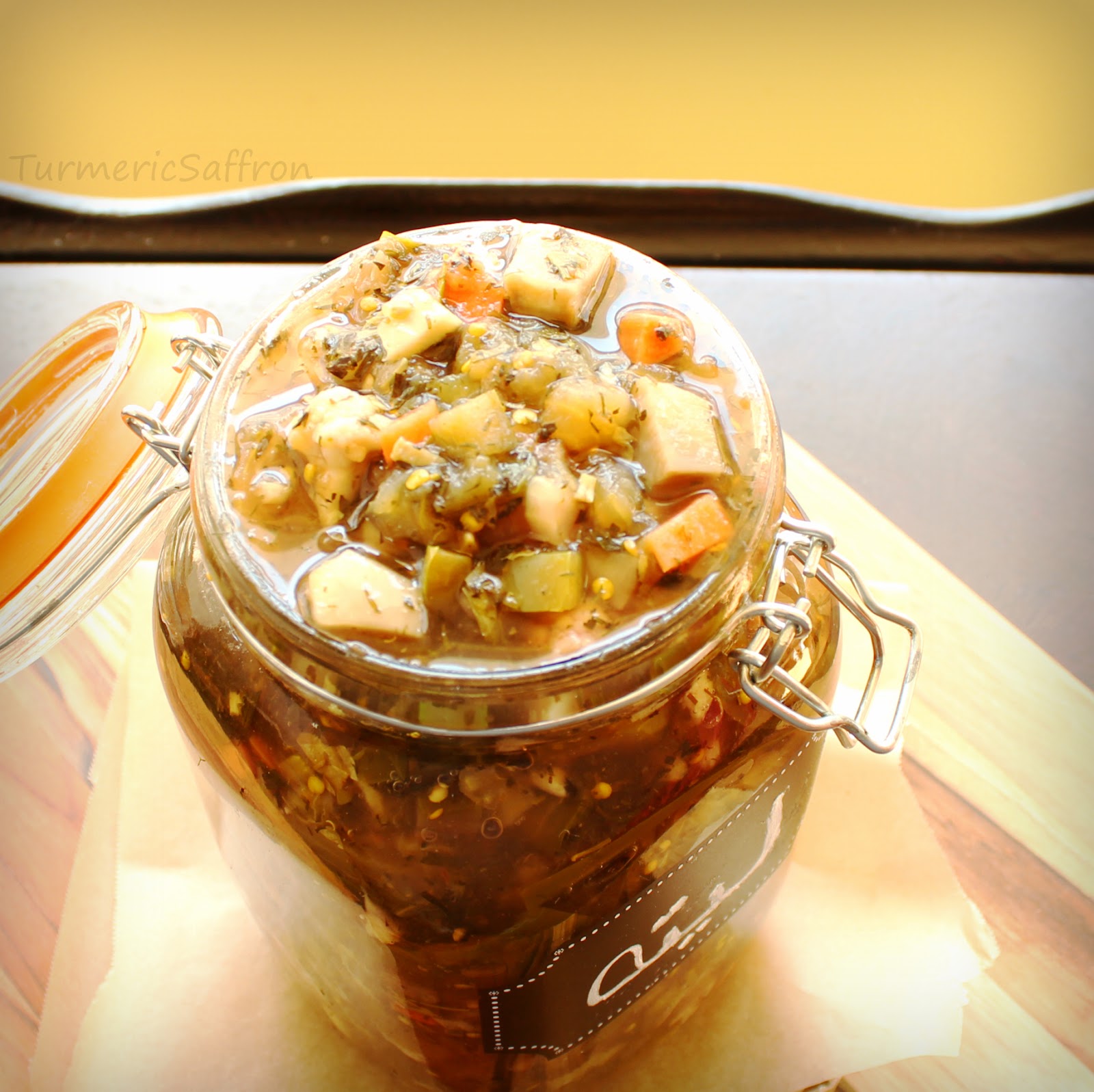 Turmeric & Saffron: Torshi Liteh - Persian Pickled Eggplant and ...