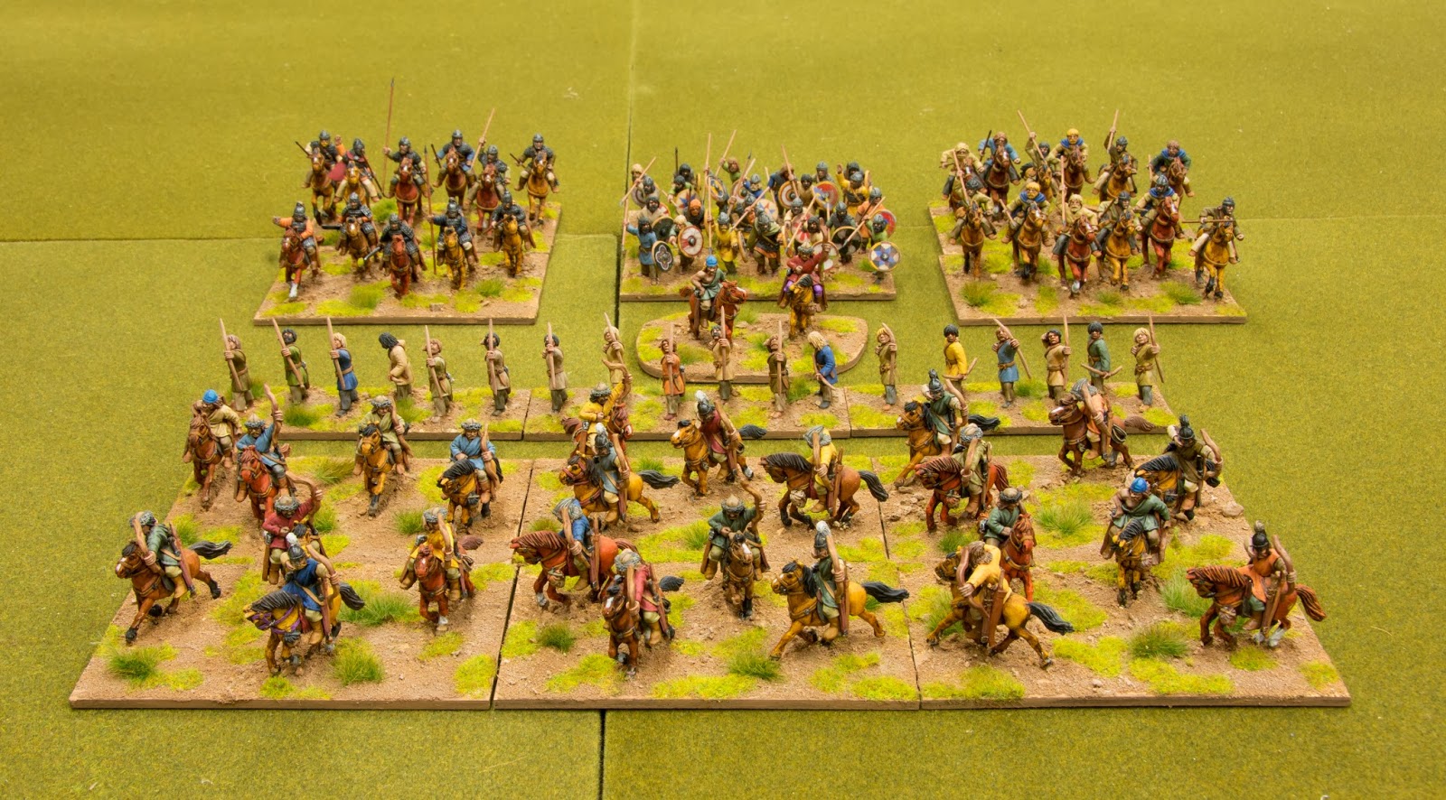 Working on the Lead Mountain: First Hun army finished