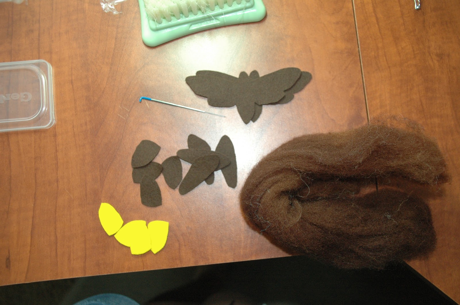Pammy Dawn Designs How To Needle Felt A Moth