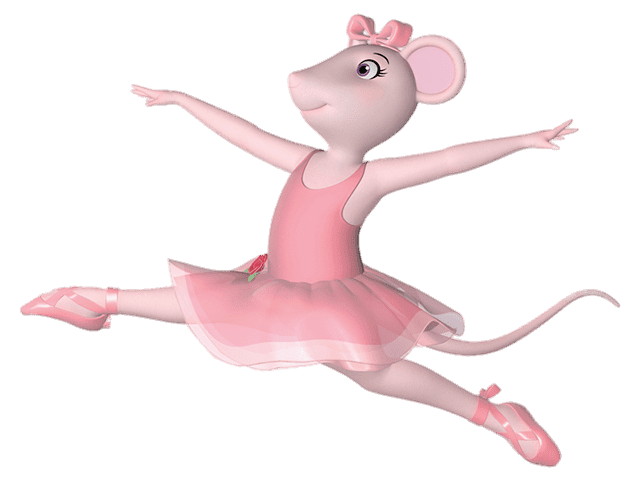 Cartoon Characters: Angelina Ballerina (PNG's)