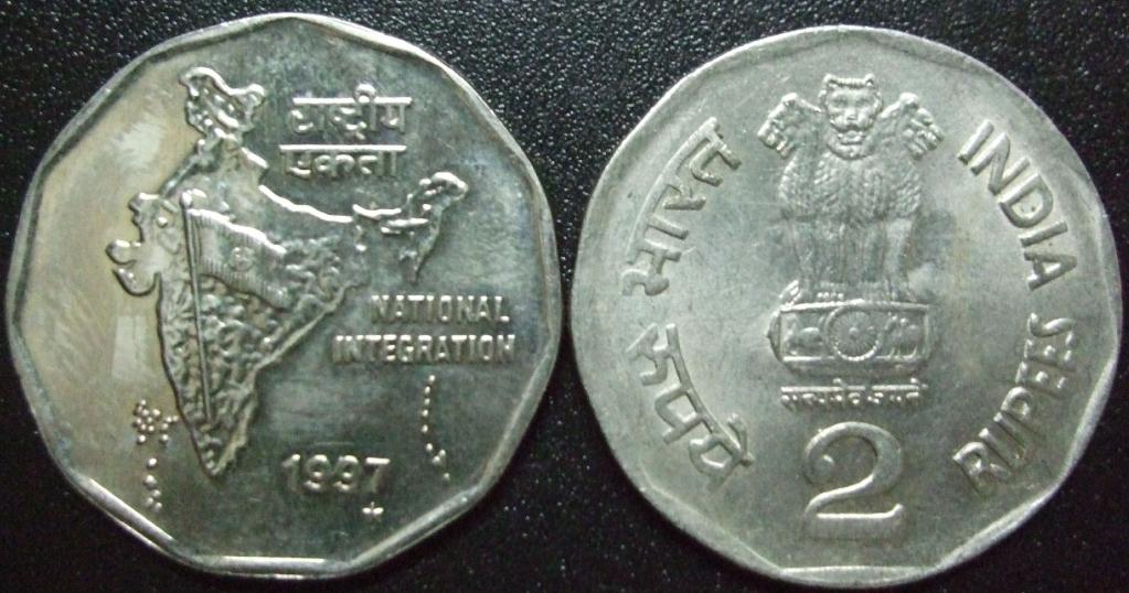 Republic India coin collection: 2 Ruppes - collection