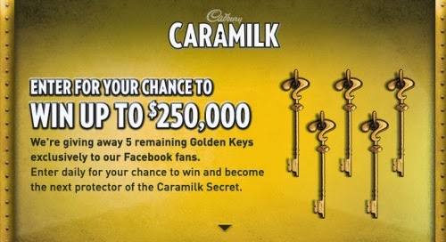 Canadian Daily Deals: Caramilk Key To the Secret 5 Remaining Golden ...