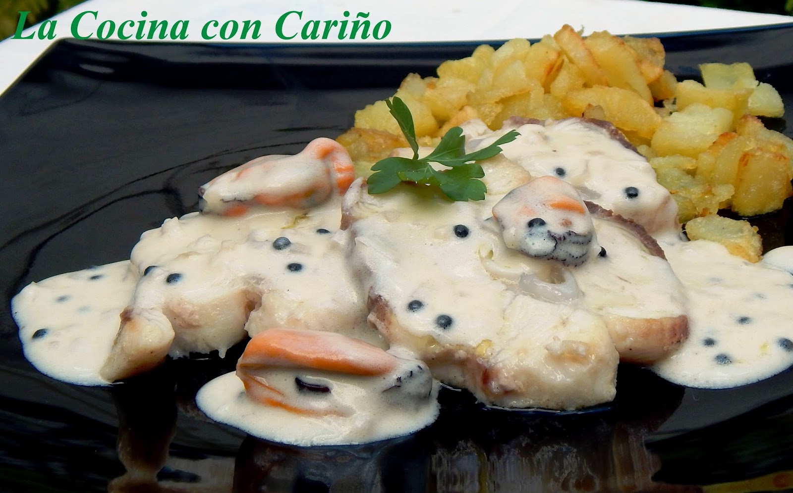 CAZÓN EN SALSA DE CAVA