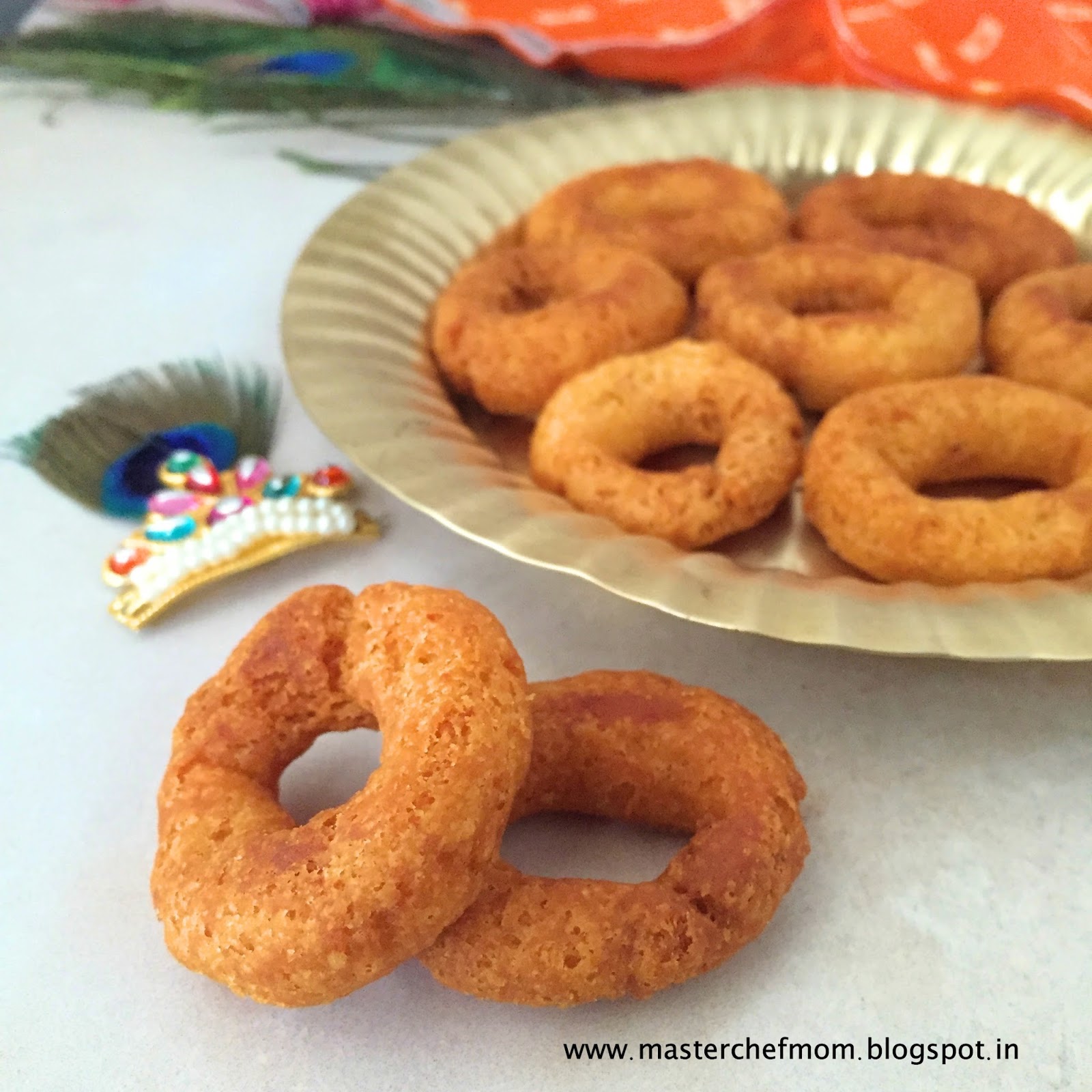 MASTERCHEFMOM: Ring Murukku | Instant Ring Murukku Recipe | Easy and ...