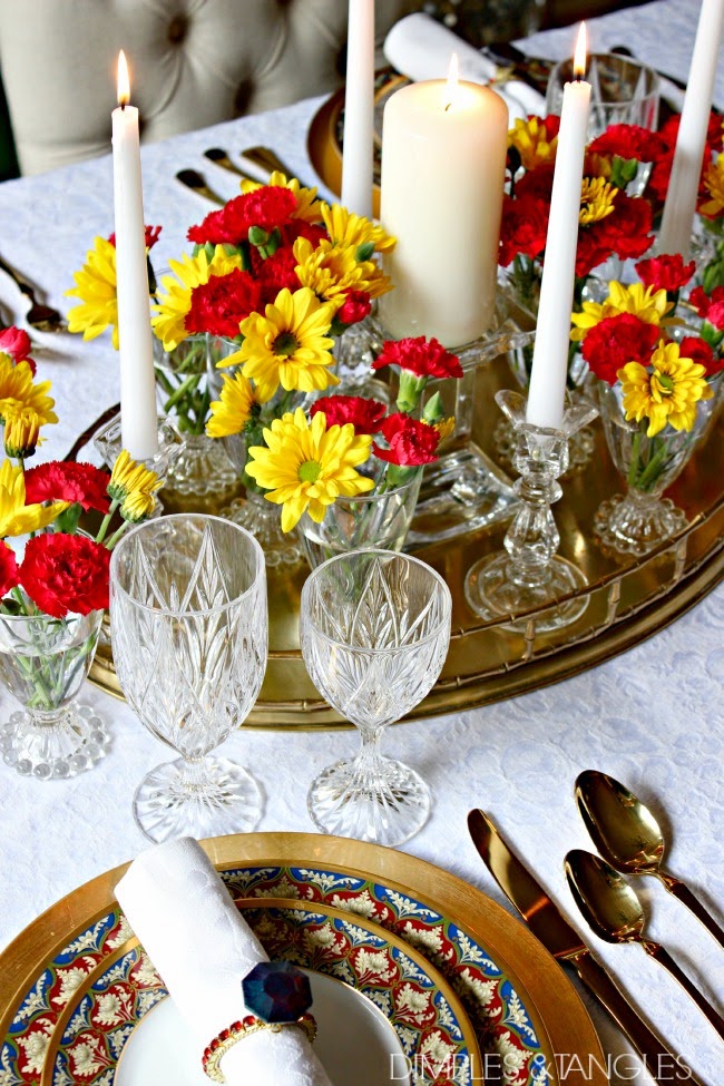 Royal Table Decorations