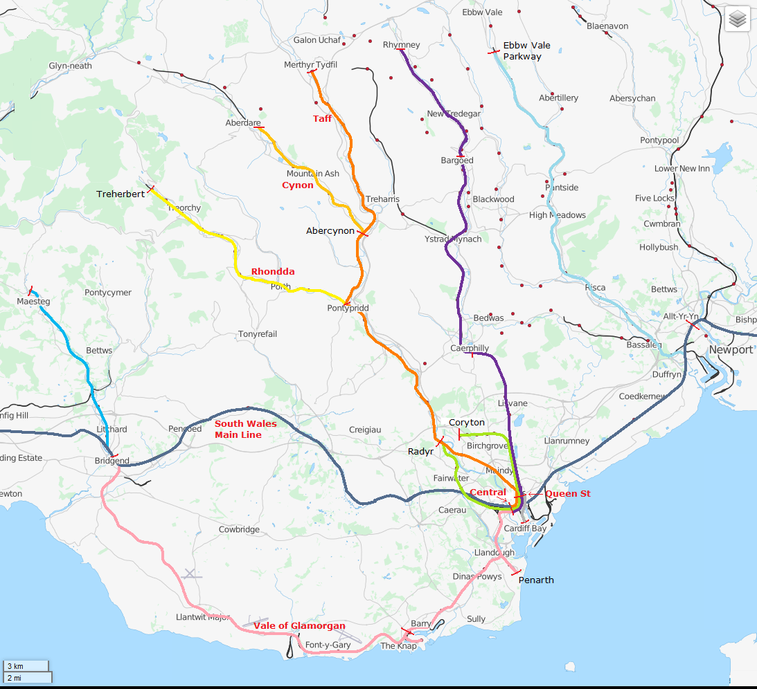Valleys and Cardiff Local Routes - Alchetron, the free social encyclopedia