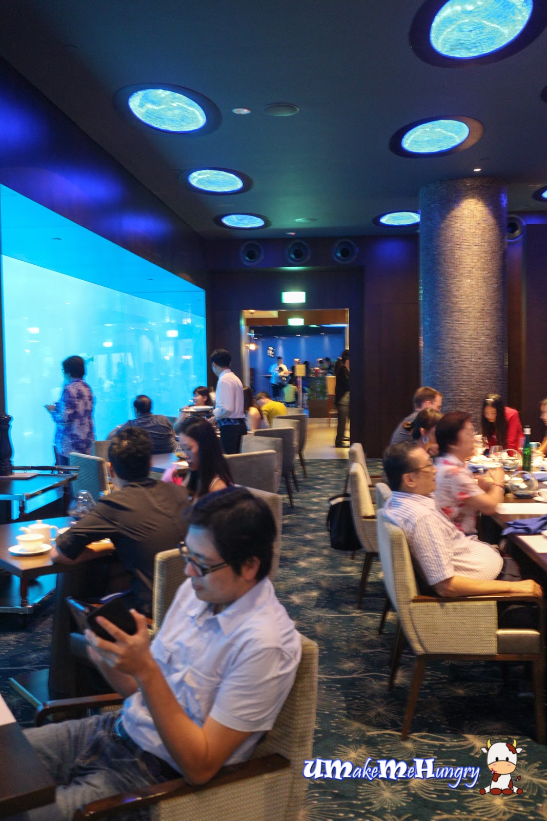 Walkways and dining area