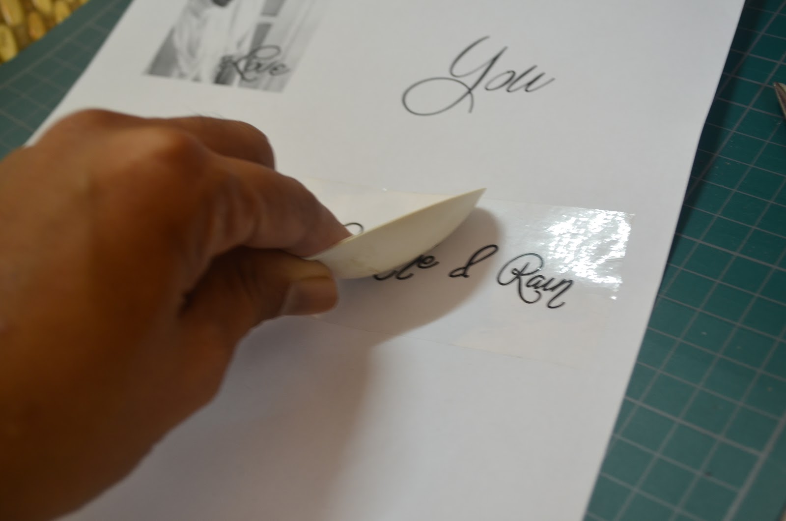 home.hand.made: Packing Tape Photo Transfer