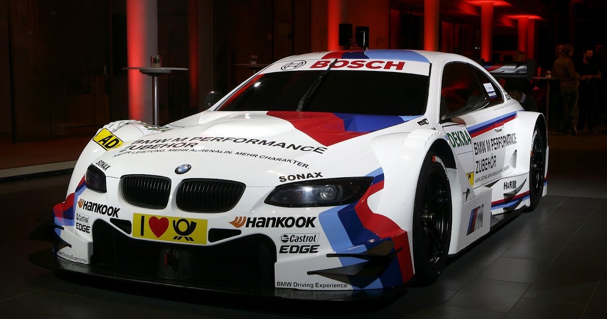 BMW M3 DTM Revealed in Official M colors : ebeasts.com