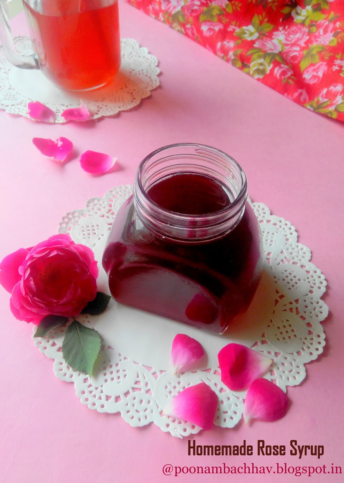 Annapurna: Homemade Rose Syrup