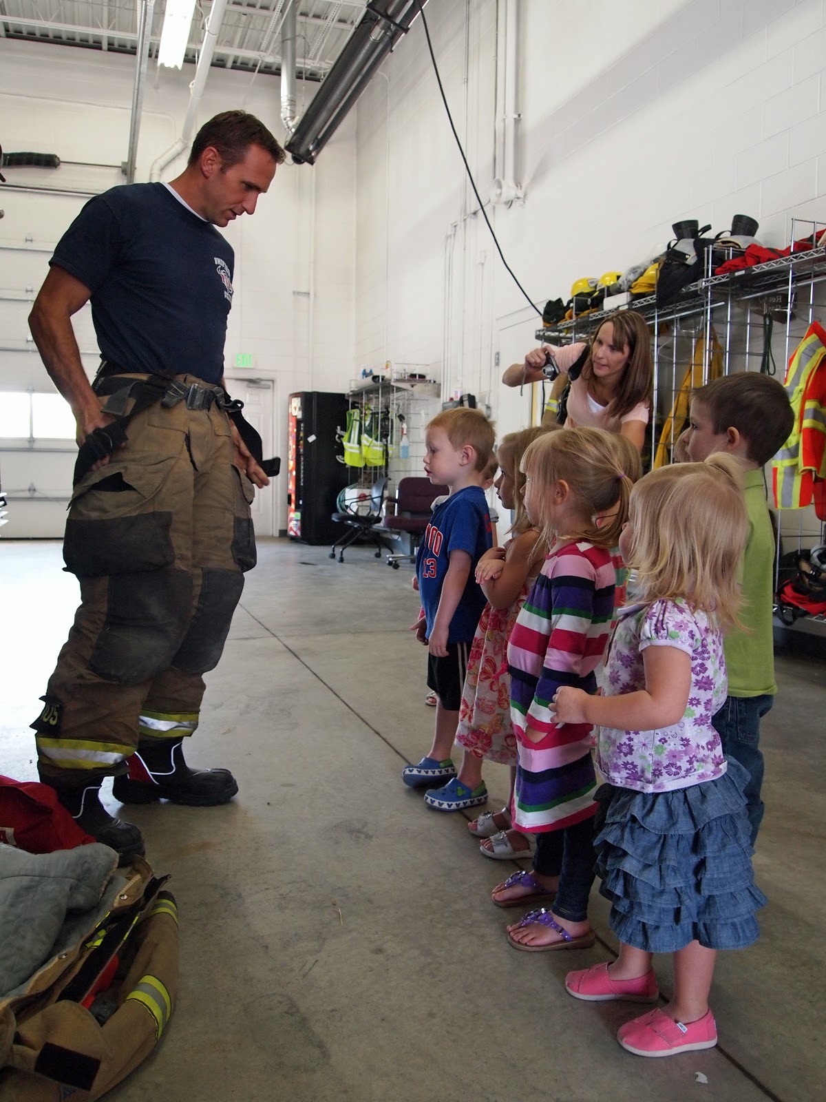 Cornerstone Preschool: The Firehouse Field Trip