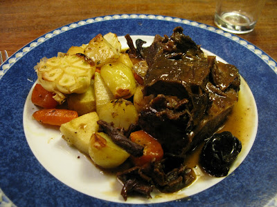 Grøntsagspigen: Braiseret Kalvebryst med ovnbagte rodfrugter