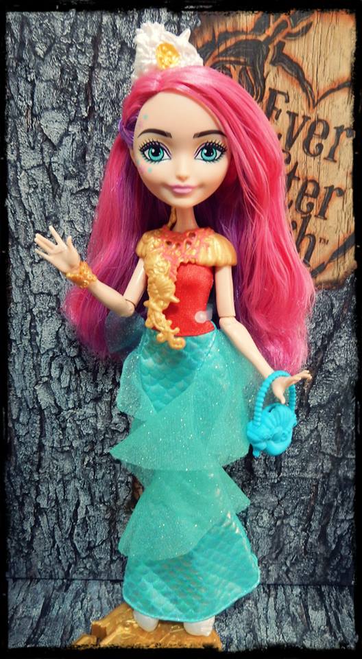 Ever After High-Pretty: Foto Casera de la muñeca de Meeshell Mermaid