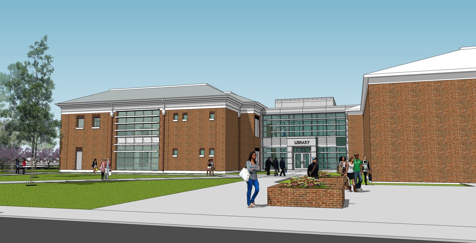 SGA Kimbel Library Expansion: Work Starts on the CCU Bryan Information ...