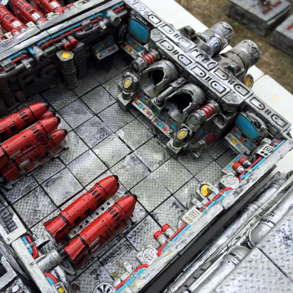 Brazos Evil Empire: 28mm Starship And Interior