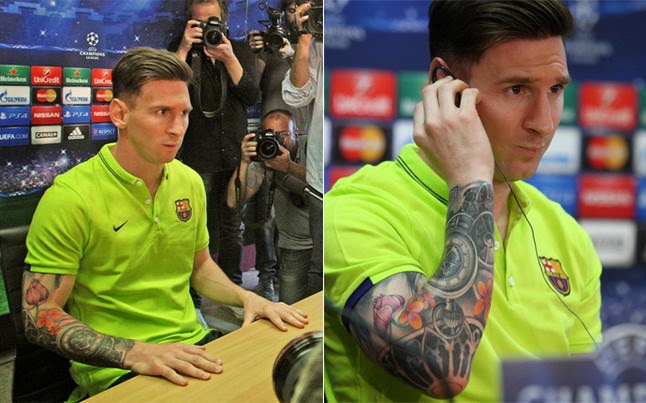 Football Player's Style: Messi Hair Style 2015