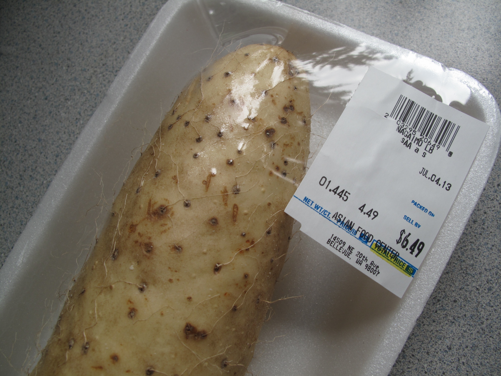 Daily happiness: Canh khoai củ mài nấu thịt (Japnese Nagaimo root)