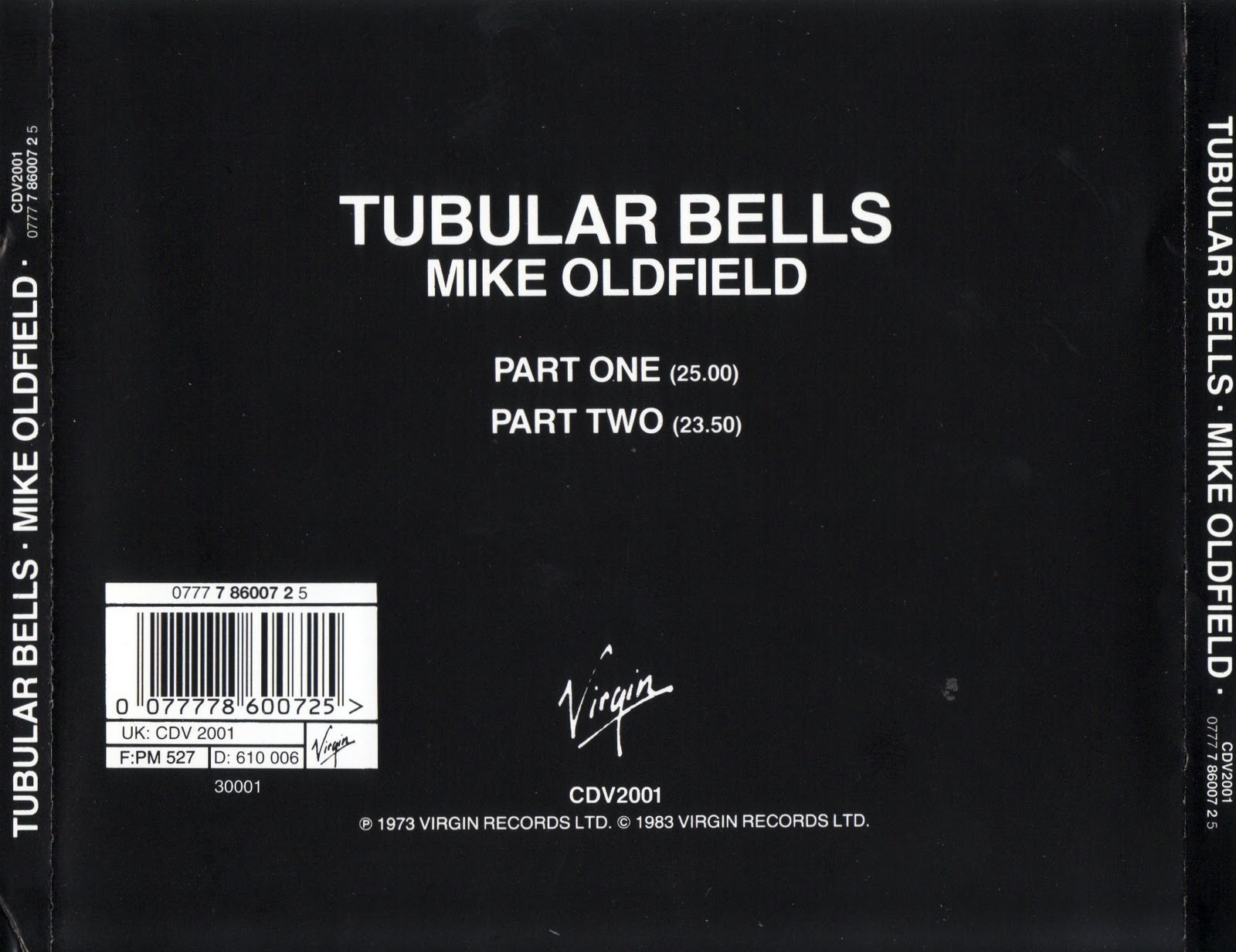 CUANDO LA MUSICA ES BUENA: Mike Oldfield- Tubular Bells (1973)