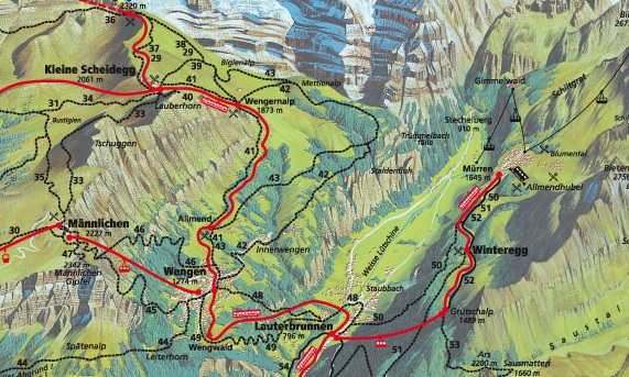 Freys in the UK: Switzerland: a Week in Wengen Hiking the Bernese Oberland