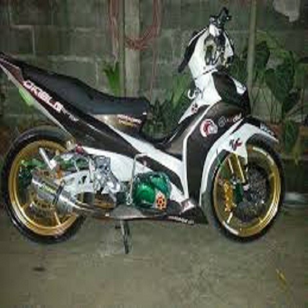 10 Gambar modifikasi jupiter z1 racing ala thailook velg jari jari terkeren