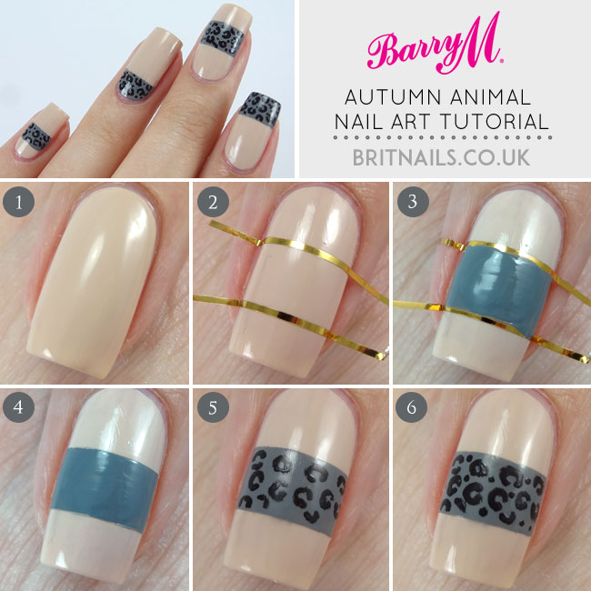Easy Animal Nail Designs Step By Step