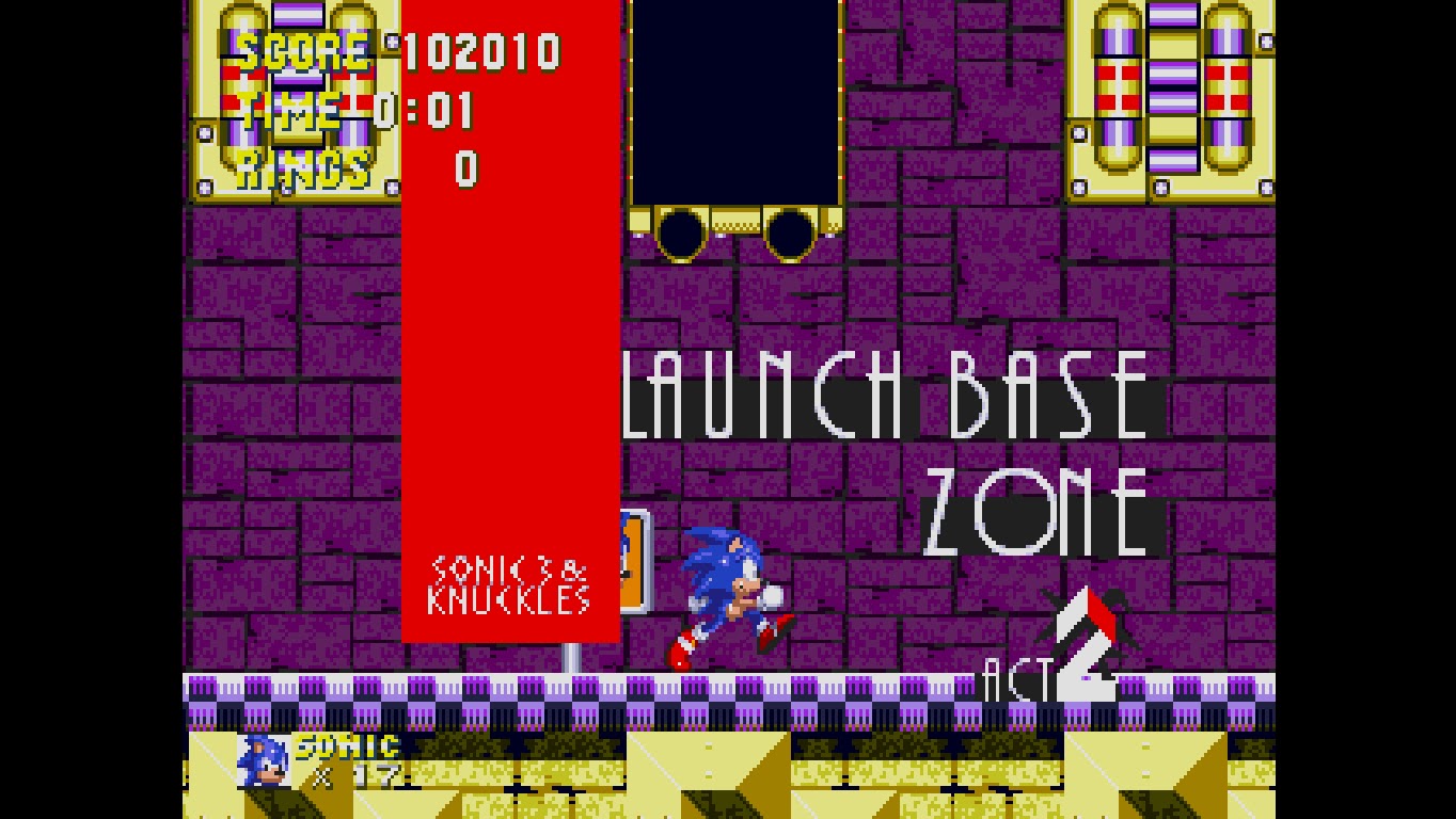 Super Game Fighter: Sonic the Hedgehog 3 - Progress Report IV - Launch ...