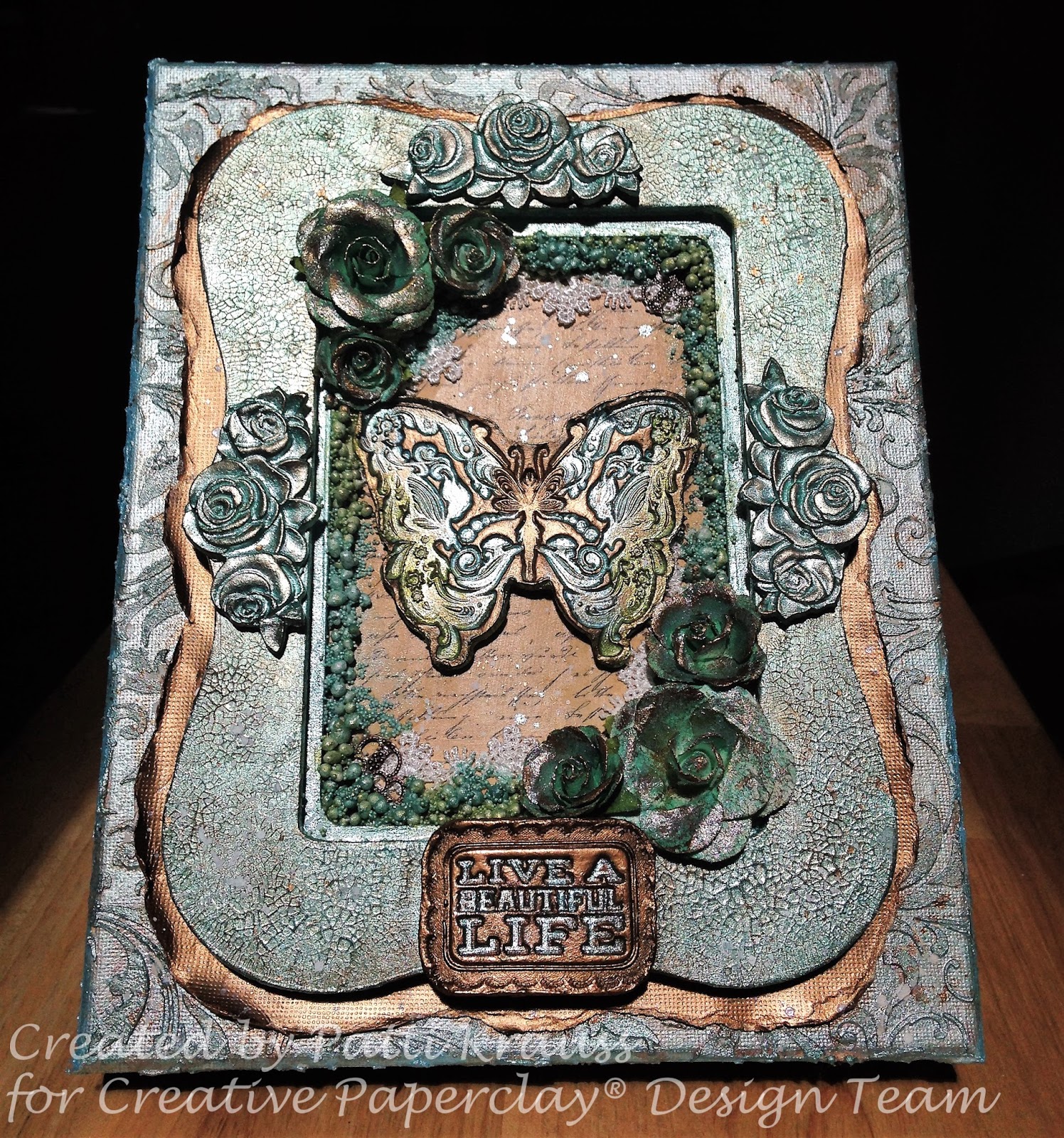 Creative Paperclay® air dry modeling material: Live a Beautiful Life ...