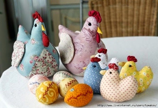 ARTE COM QUIANE - Paps e Moldes de Artesanato : familia galo galinha e ...