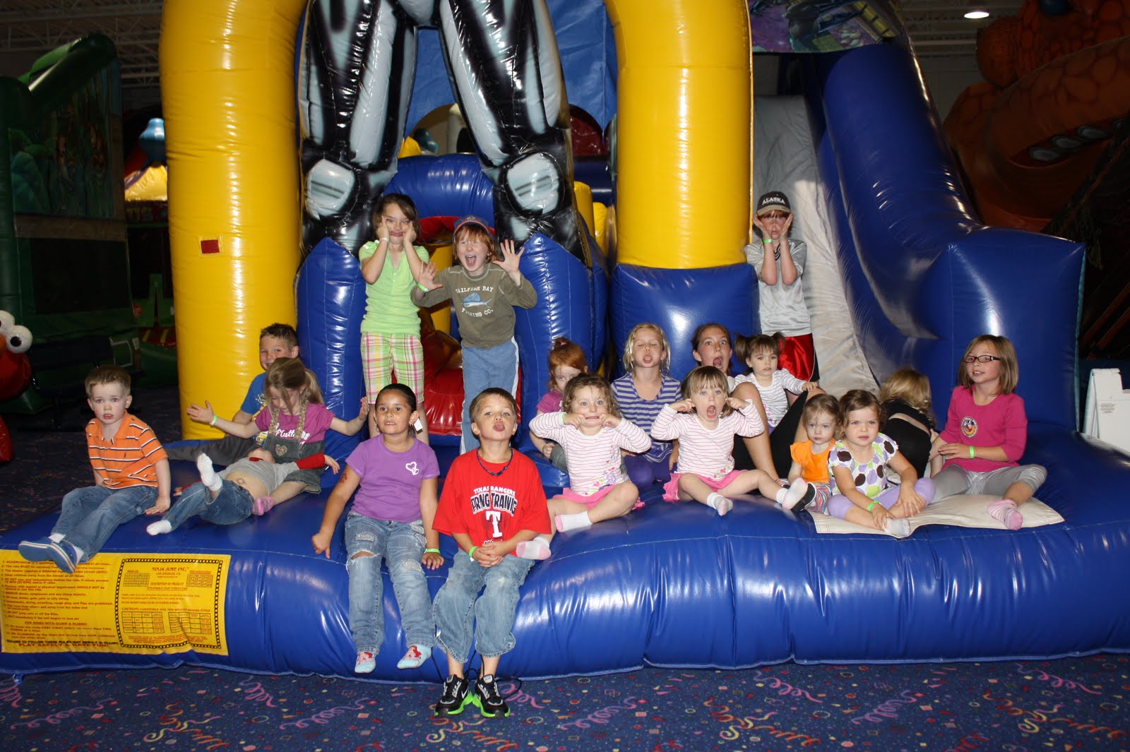 The Sharer Family: Jump Zone Birthday Celebration!