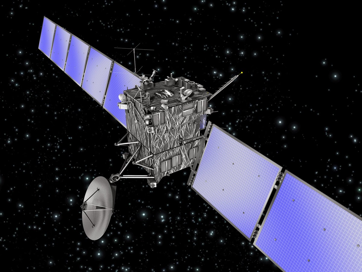Suburban spaceman: ESA Rosetta: Comet-Chasing Spacecraft ready to Awake ...