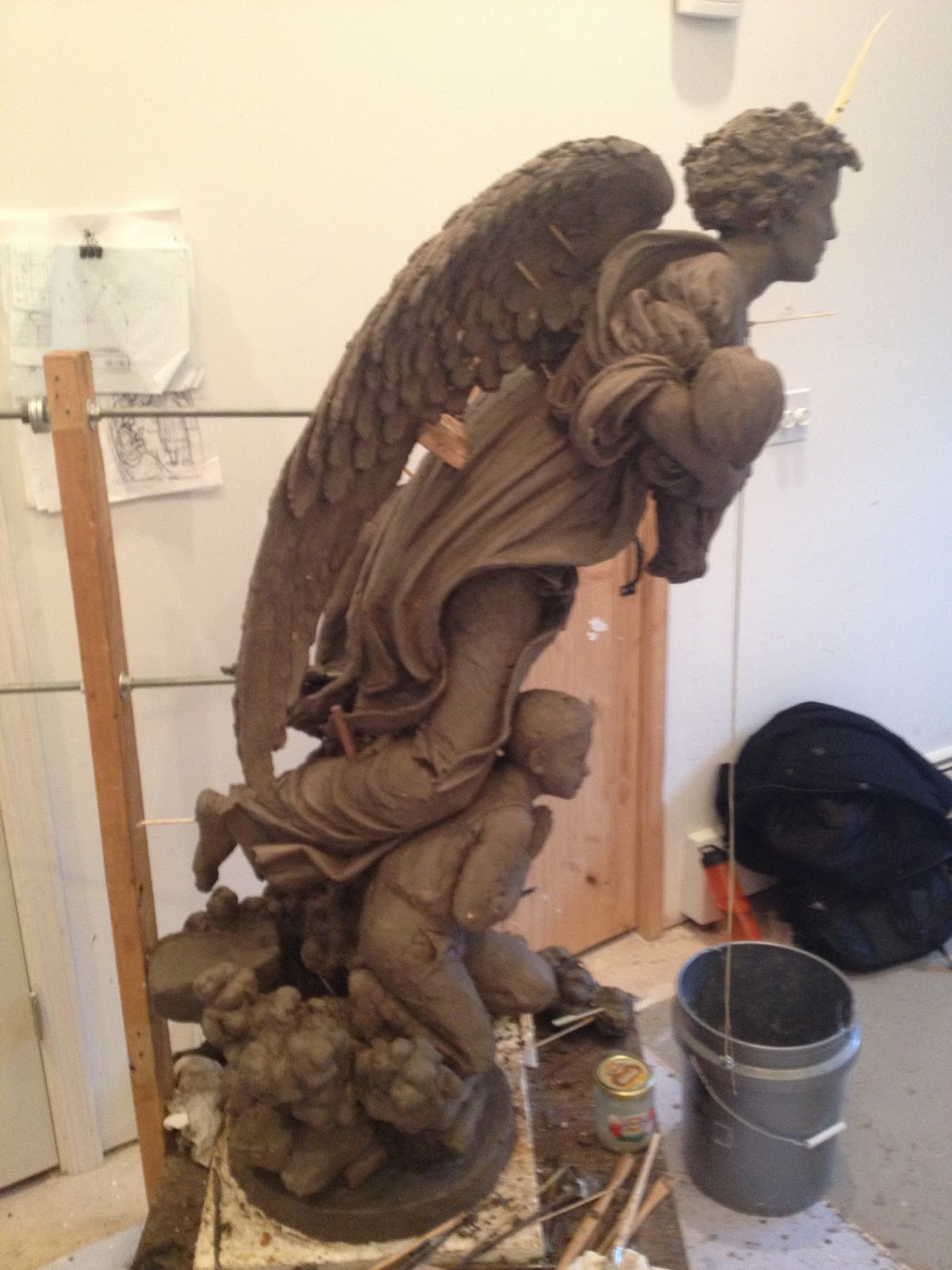 Internship with artist Anthony Visco Spring 2013