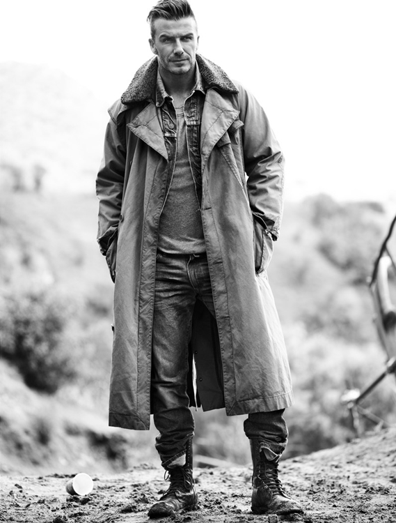 The Rule of Mr Kane: David Beckham for Esquire