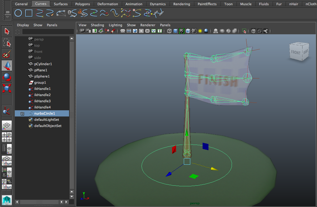 Maya Basic: Basic Texture การสร้างพื้นผิว อย่างง่ายในโปรแกรม Maya