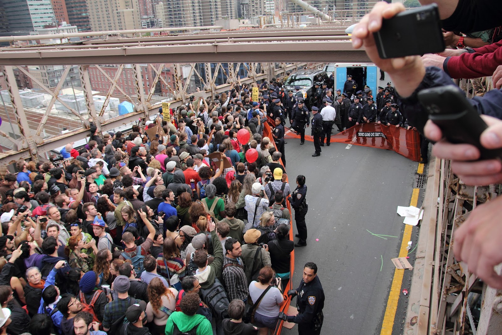 Judge, Jury, and Exhibitioner: #OccupyWallSt Brooklyn Bridge March