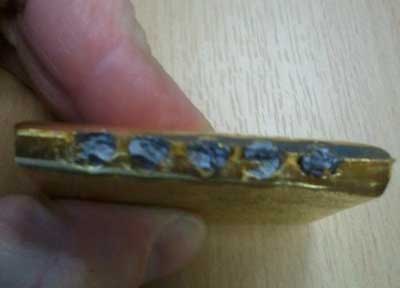 Buy Gold: Detecting fake gold bars