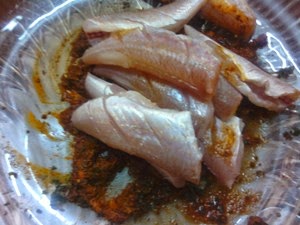 Vaniensamayalarai: Goldbond Goat Fish (Navara Meen) Stir Fry