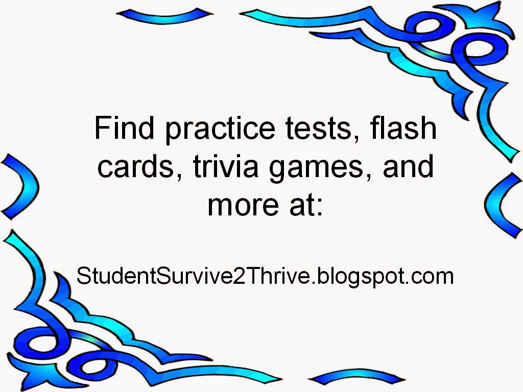 Student Survive 2 Thrive: Body Planes Practice Test – Sagittal, Frontal ...
