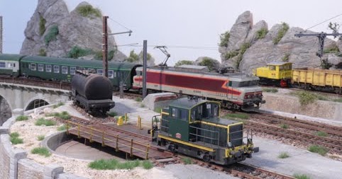 Loco-Revue: Baronette-les-Eaux : un réseau H0 en construction