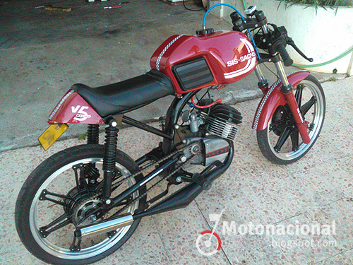Motonacional | Clube de Motorizadas Nacionais: Sachs V5 Racing Cafe Racer