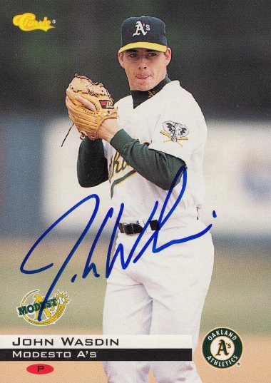 Daily Autograph: John Wasdin