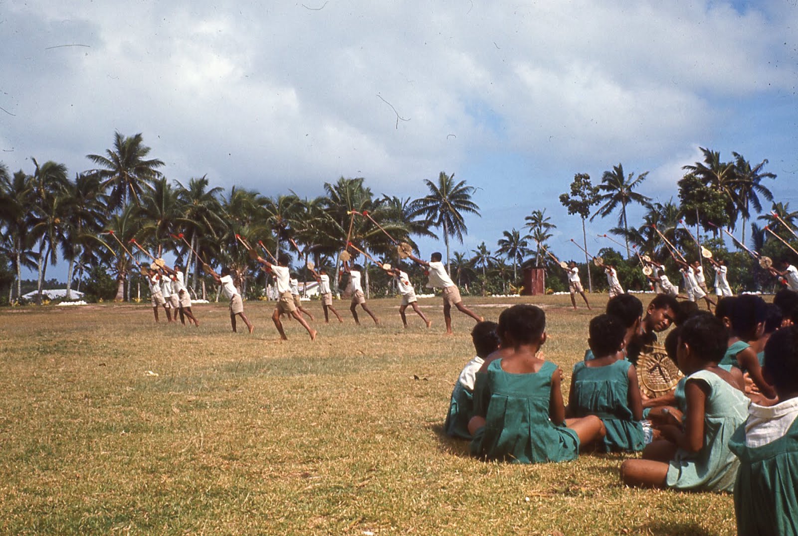 Daily Life In Ono-i-Lau, Fiji 50 Years Ago : Ono Boys Practice Meke For ...